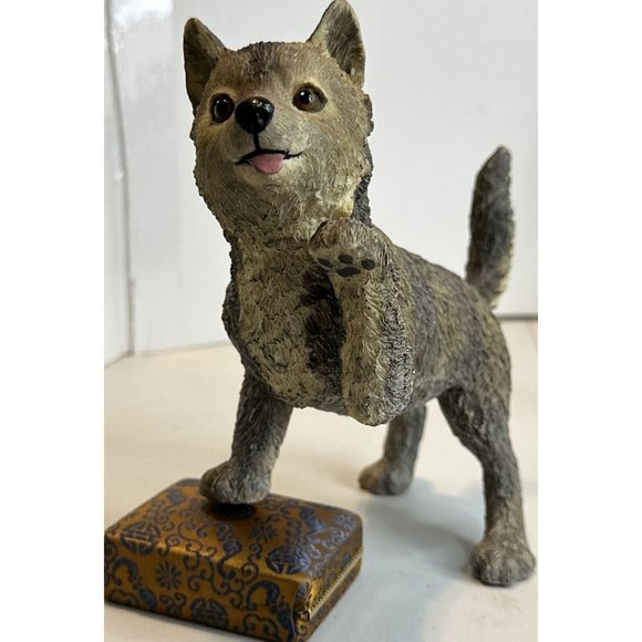 The Ashton-Drake Galleries | Accents | Ashton Drake Gallerys Wolf Pup ...